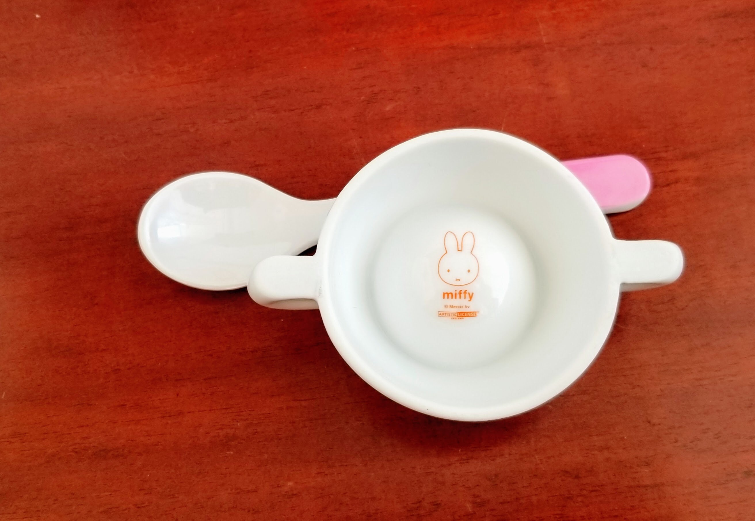 Vintage Miffy Ceramic Set of a Snack Plate Egg Cup & Spoon - Etsy