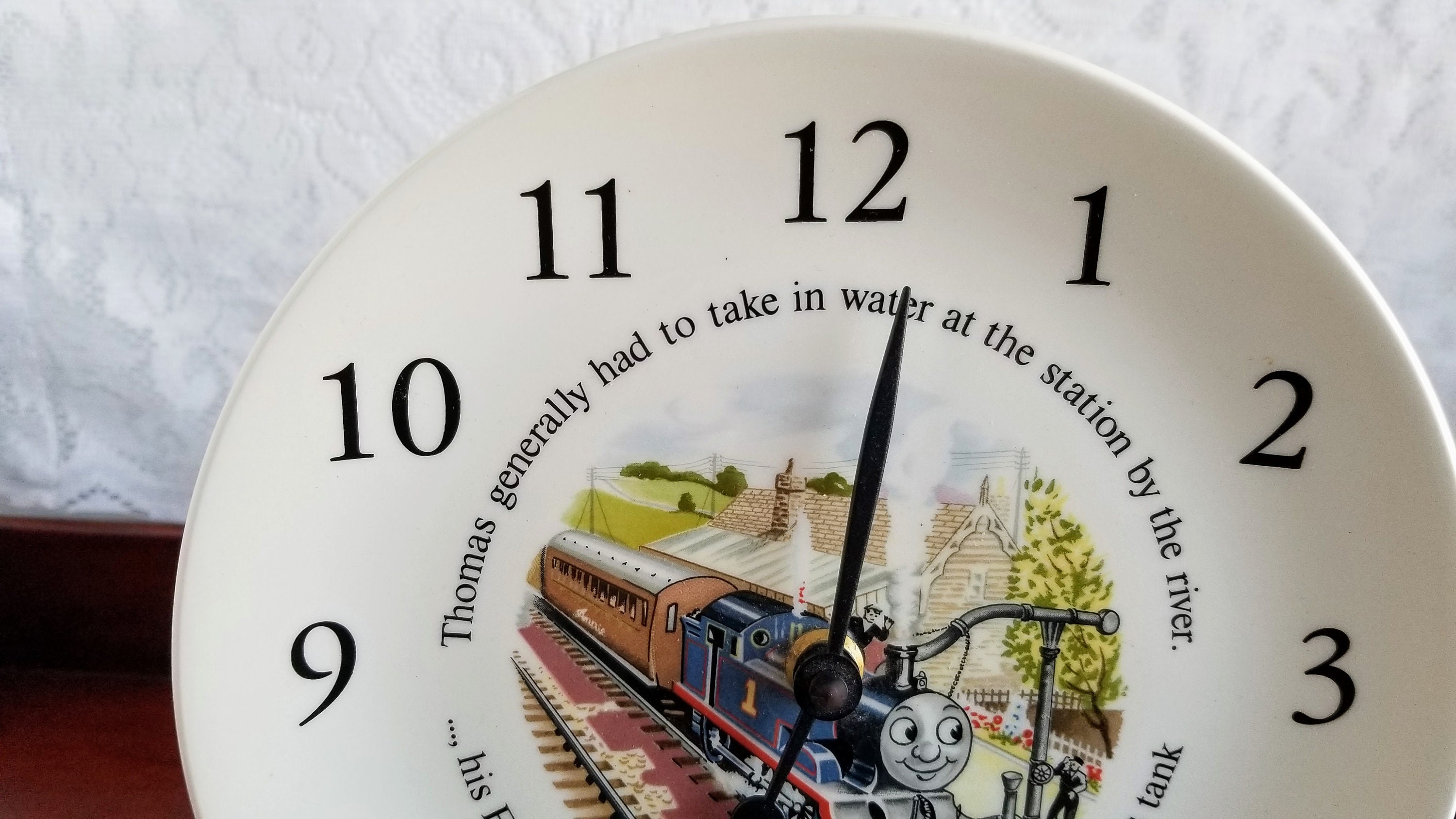 Thomas the Tank Engine & Friends Wedgwood Wall Clock Battery - Etsy