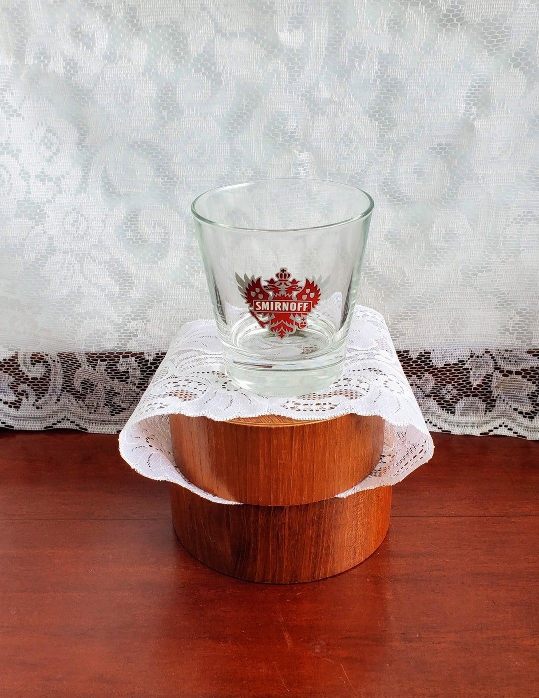 Smirnoff Vodka Nice Drinking Glass -collectible- Barware -bar Decor ...