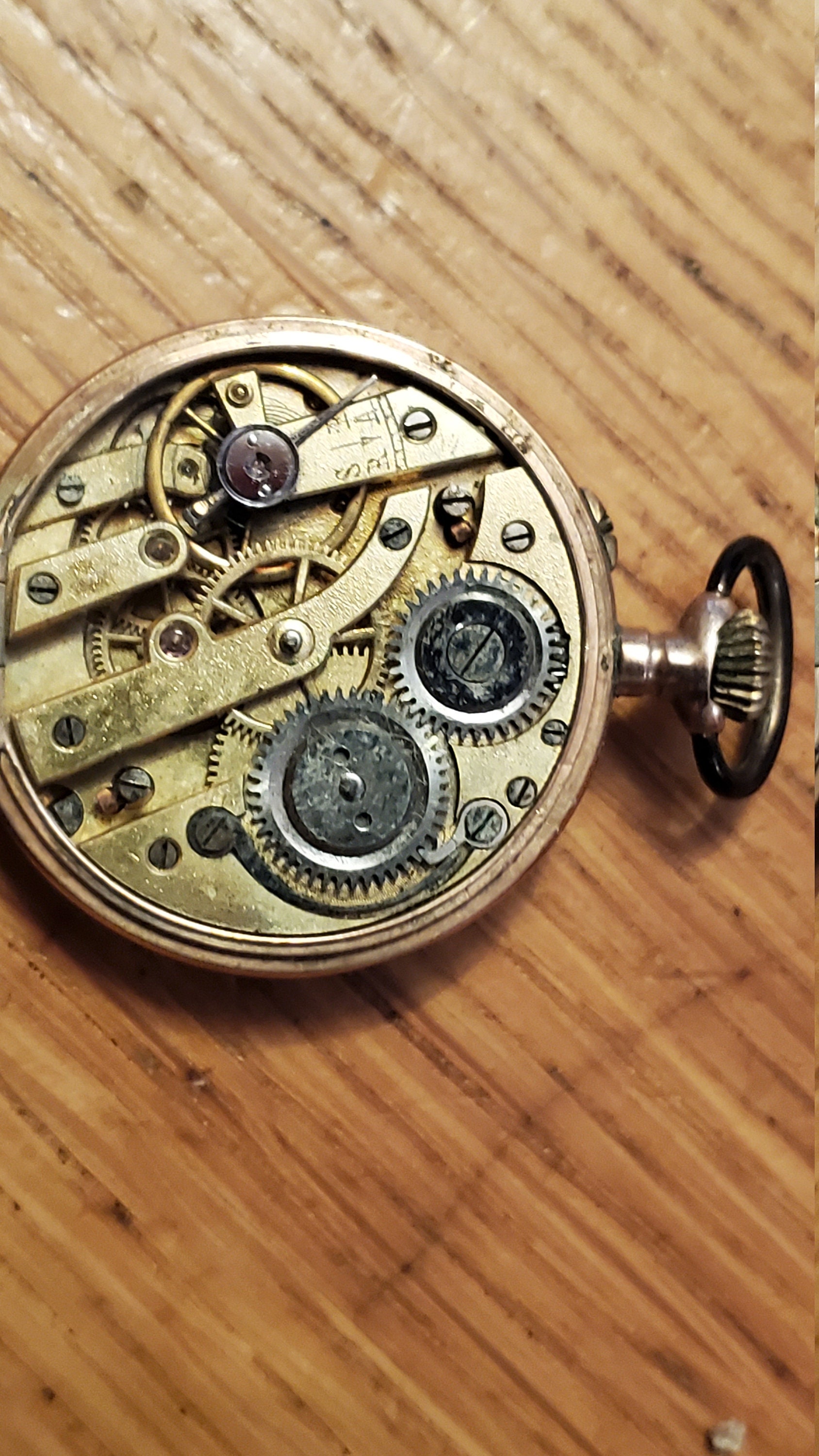 Antique 9K Gold Victorian Decorative Enameled Ladies Pocket - Etsy