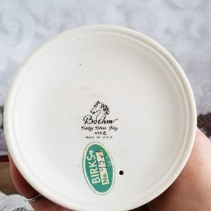 Vintage Ceramic Boehm Baby Blue Jay -figurine #436 - Made for Birks ...