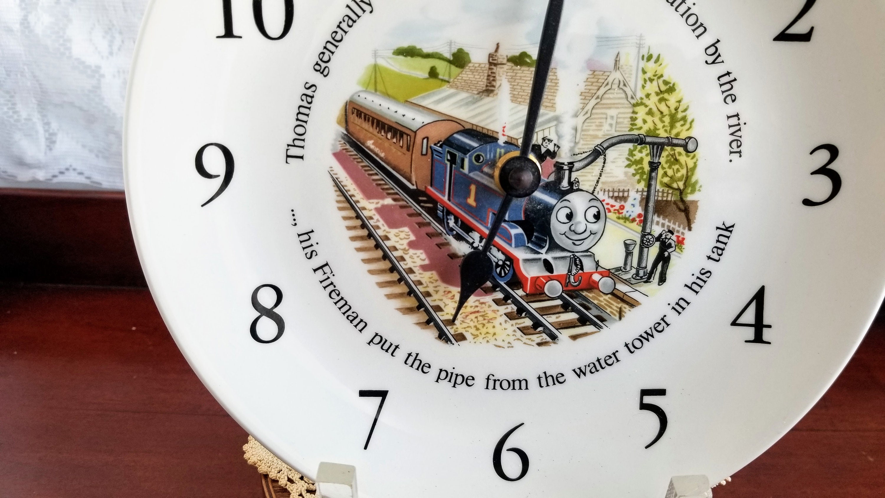 Thomas the Tank Engine & Friends Wedgwood Wall Clock Battery - Etsy
