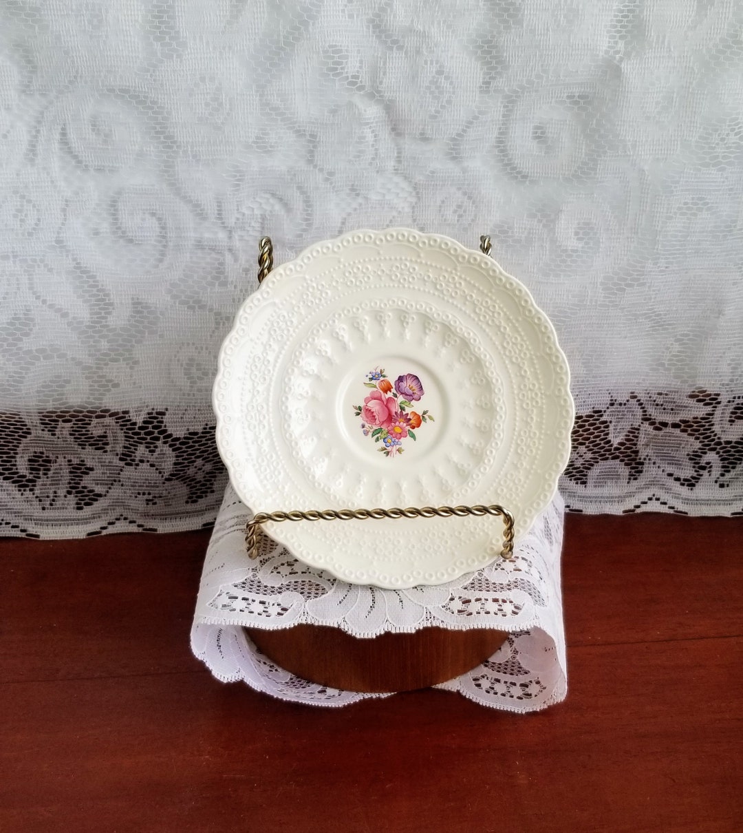 Vintage Spode's Copeland Jewel Claudia - 6 Inches Lone Saucer - Looking ...