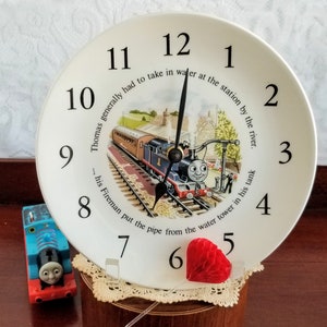 Thomas the Tank Engine & Friends Wedgwood Wall Clock Battery - Etsy