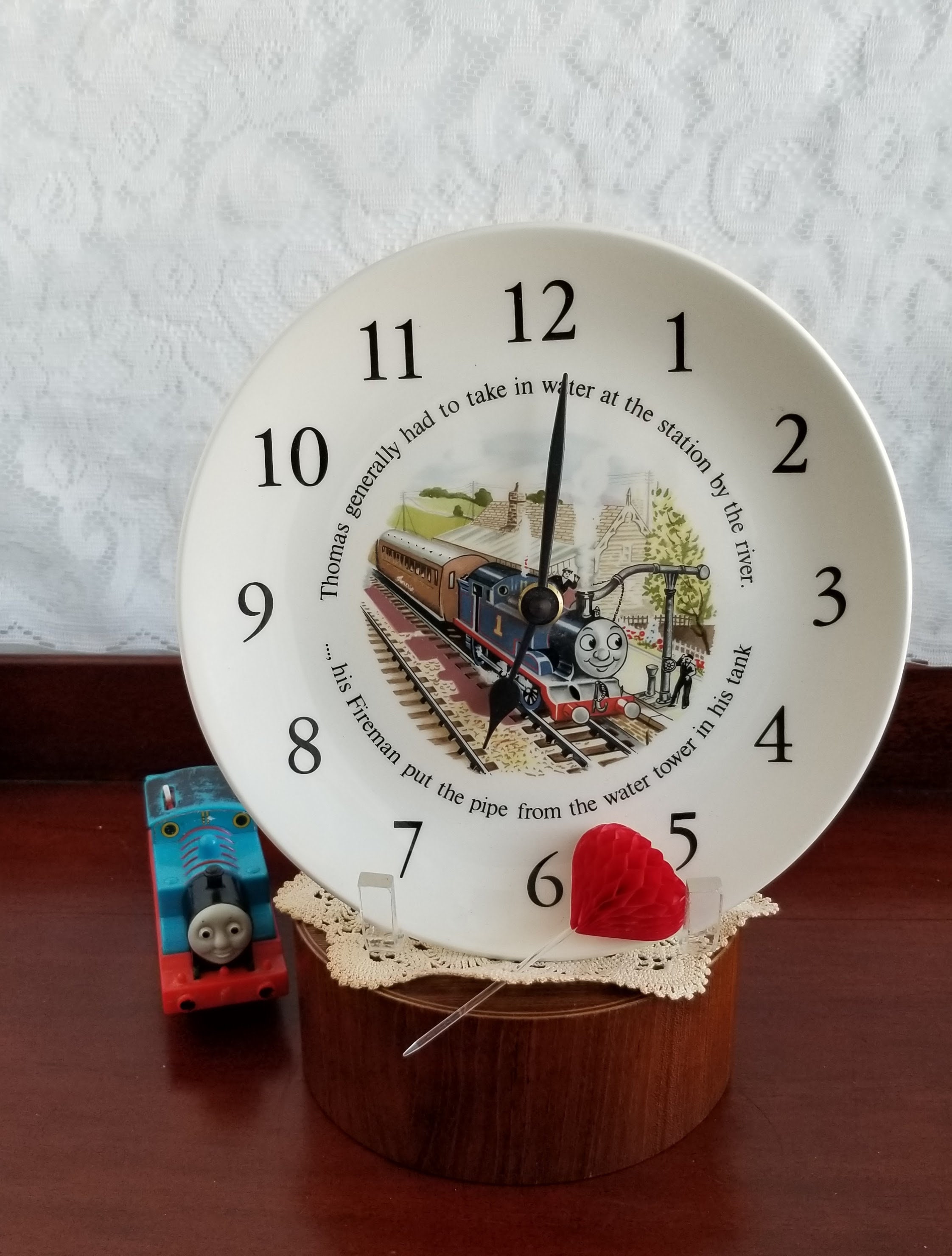 Thomas the Tank Engine & Friends Wedgwood Wall Clock Battery - Etsy