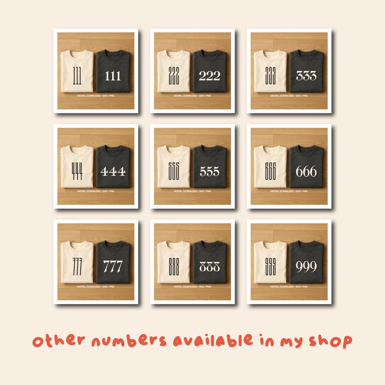 111 Angel Number SVG PNG Bundle | Minimalist Aesthetic | Cricut Cut ...