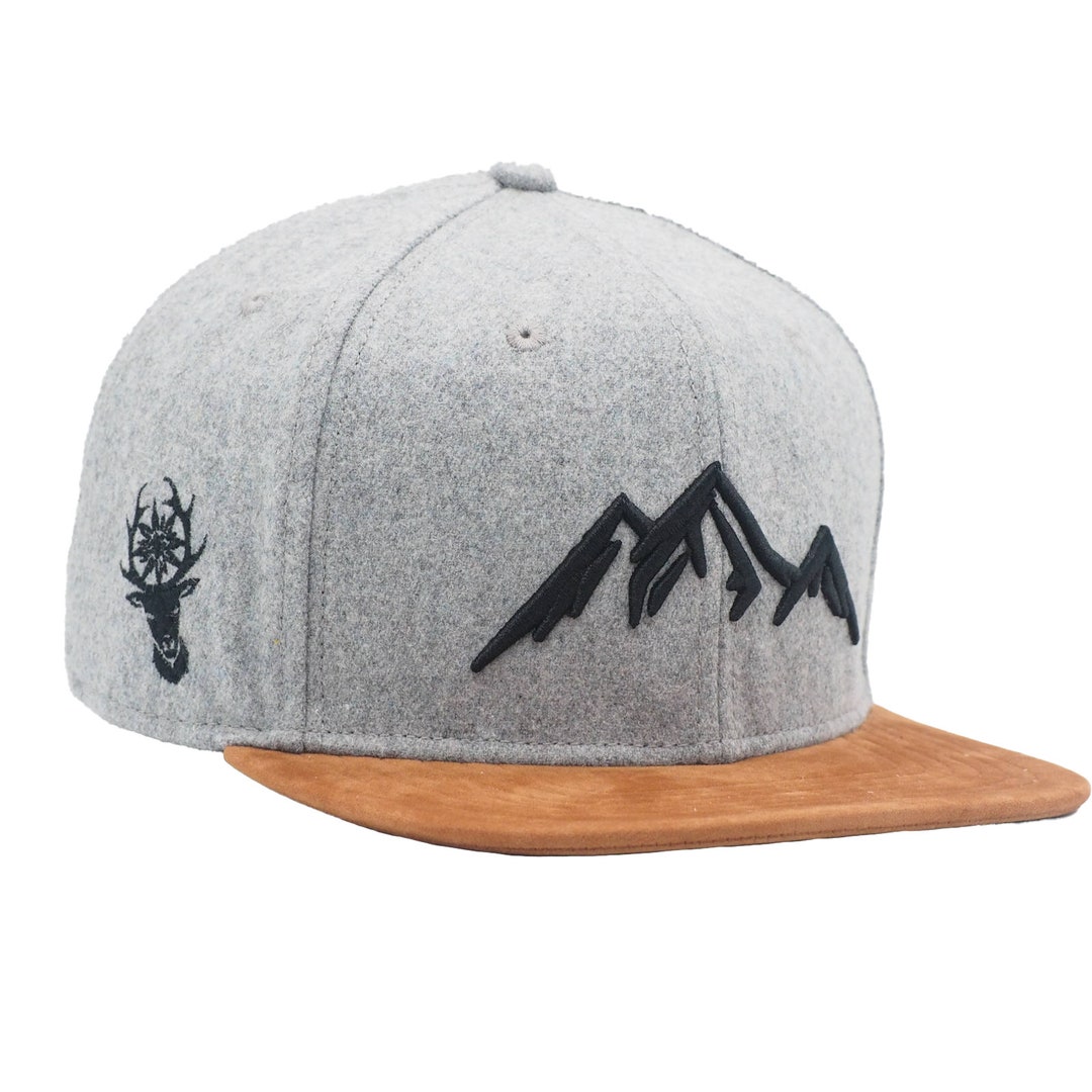 Bergstoff Bergspitzen Snapback Cap Allgäu Bayern Alpen Bavarian Wandern ...