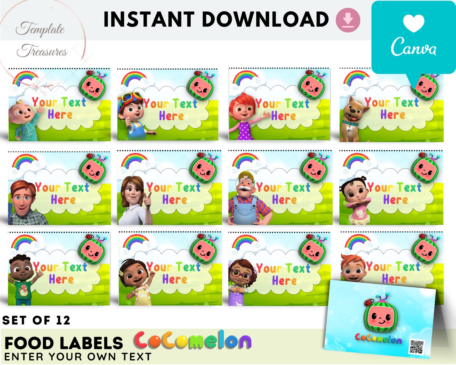 Cocomelon Candy Labels Cocomelon Party Cocomelon Skittles Etsy | Porn ...