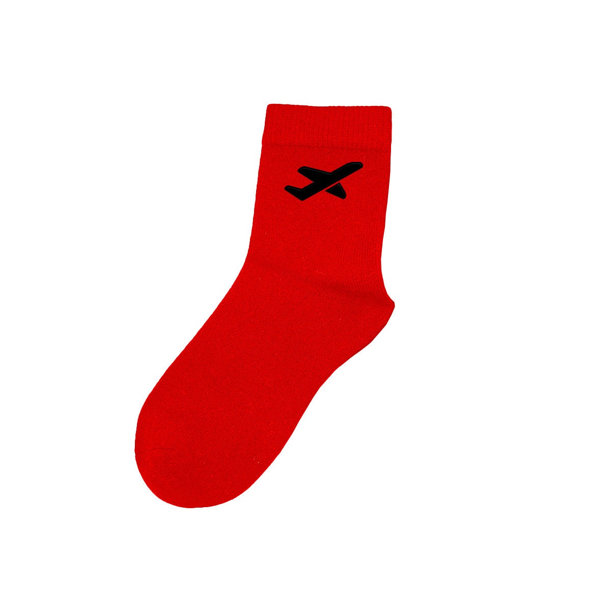 Red Cashmere Ankle Sock - Etsy