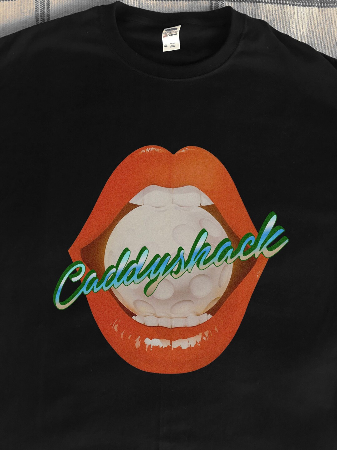 Caddyshack Golf Lips T-shirt - Etsy