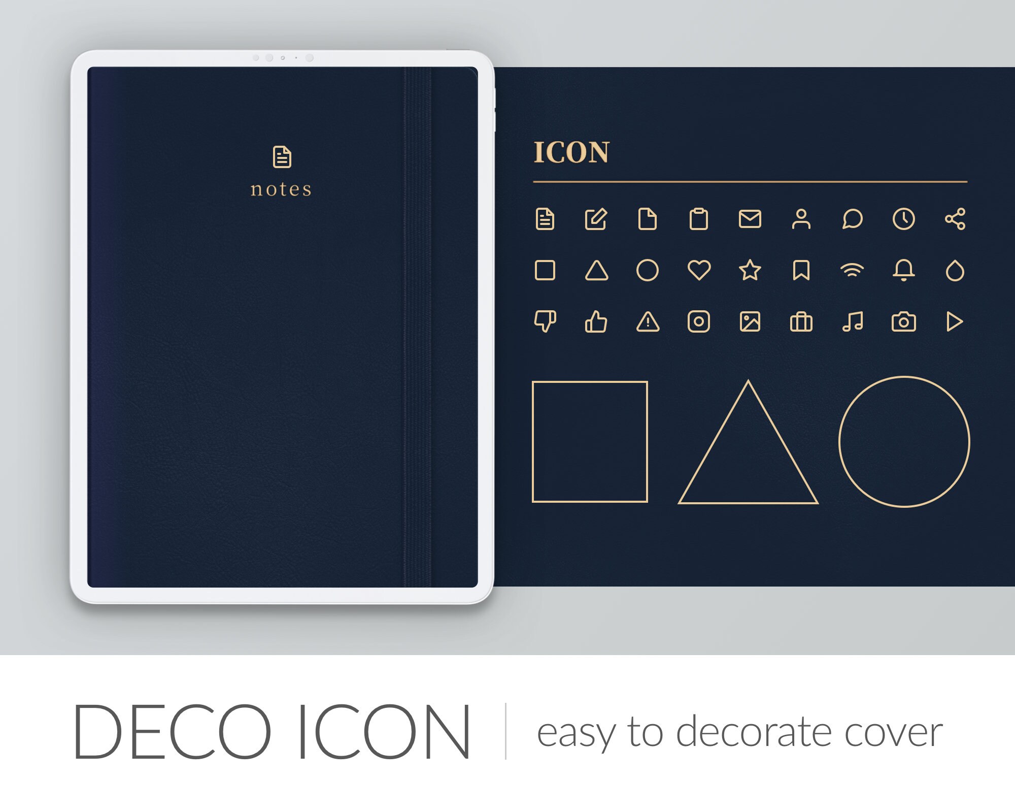 48 Portrait Digital Notebook Covers Digital Planner - Etsy