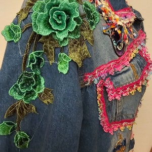 Sweet Angel, Baby Angel, Wings Jean, Denim Jacket, Size US Woman ...