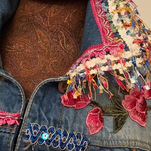 Sweet Angel, Baby Angel, Wings Jean, Denim Jacket, Size US Woman ...