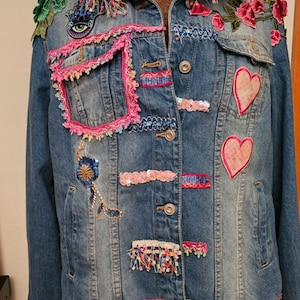Sweet Angel, Baby Angel, Wings Jean, Denim Jacket, Size US Woman ...