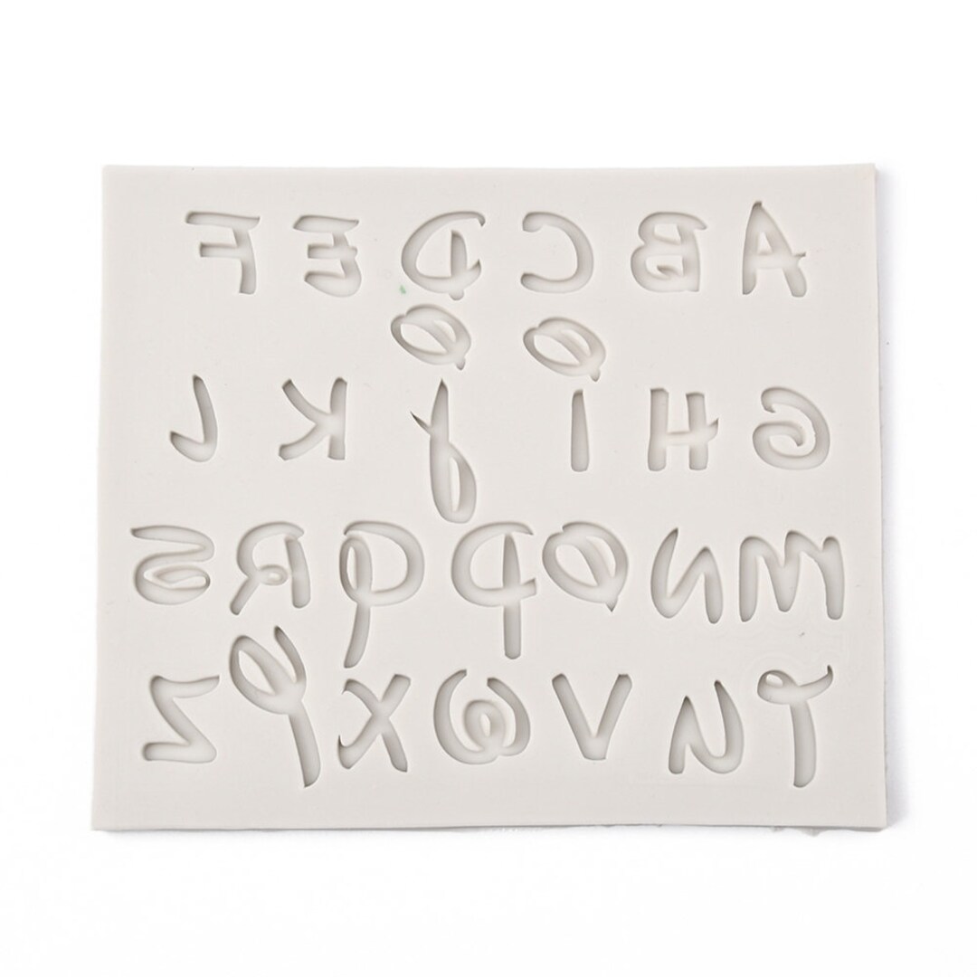 Food Grade Silicone alphabet Az Mold - Etsy