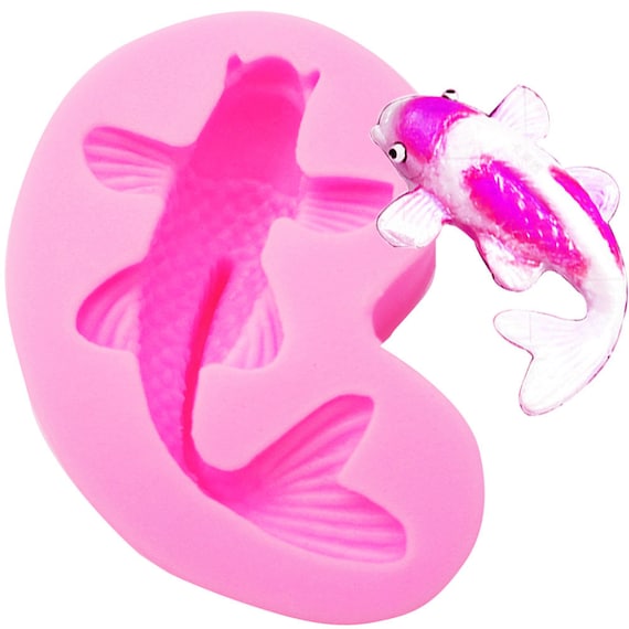 Food Grade Silicone Koi Carp Fish Mold - Etsy