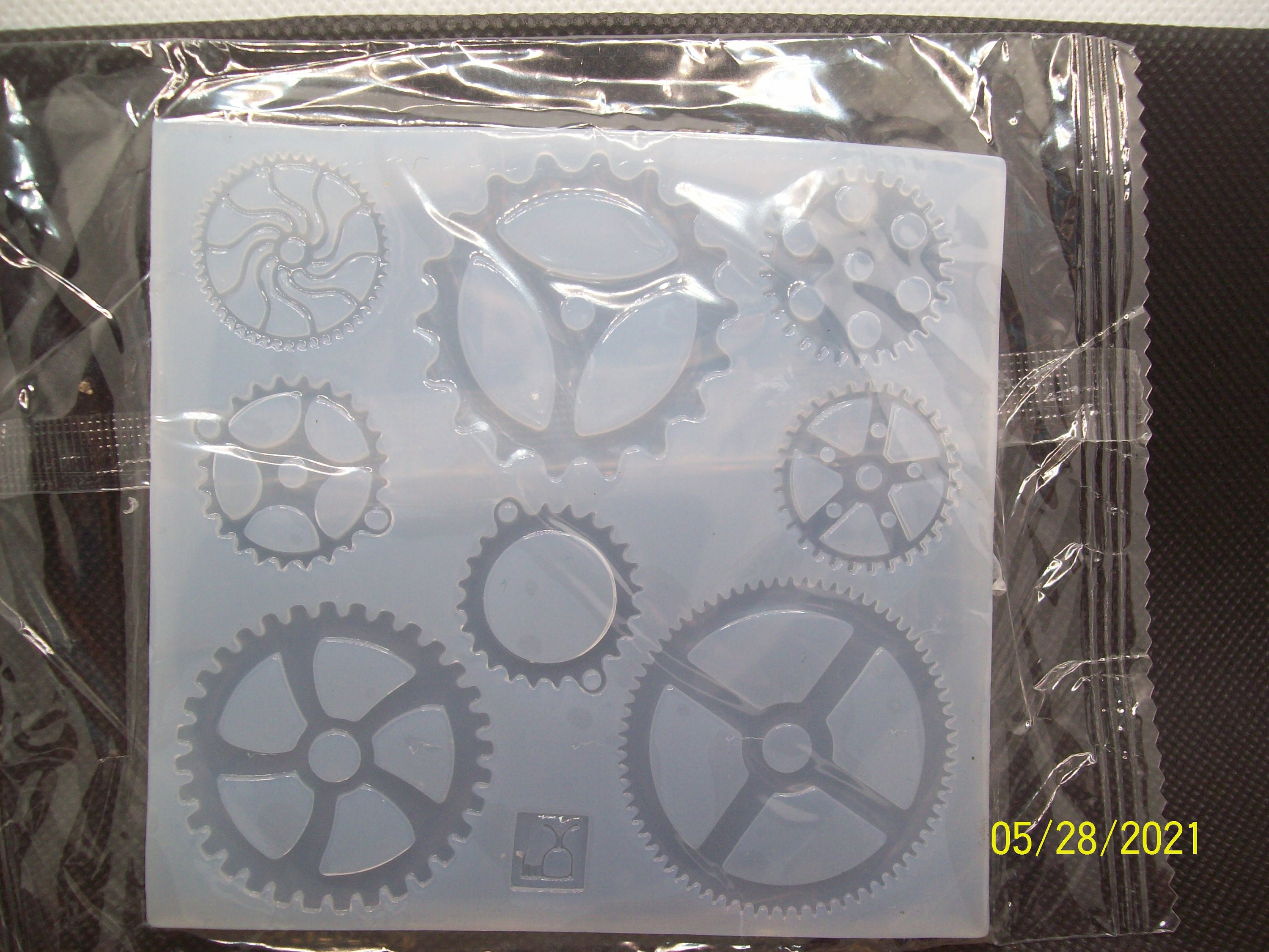 Silicon Steampunk Gears Mold | Etsy