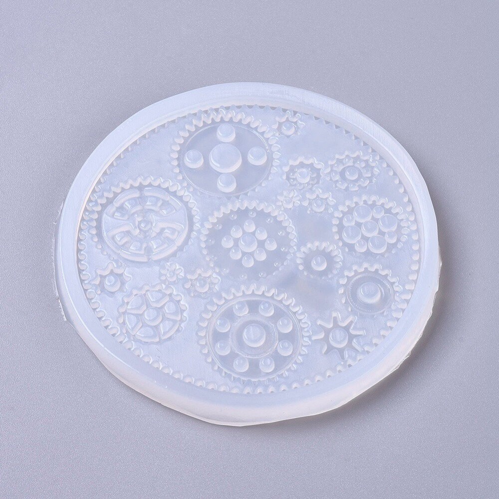 Silicon steampunk Gears Mold - Etsy
