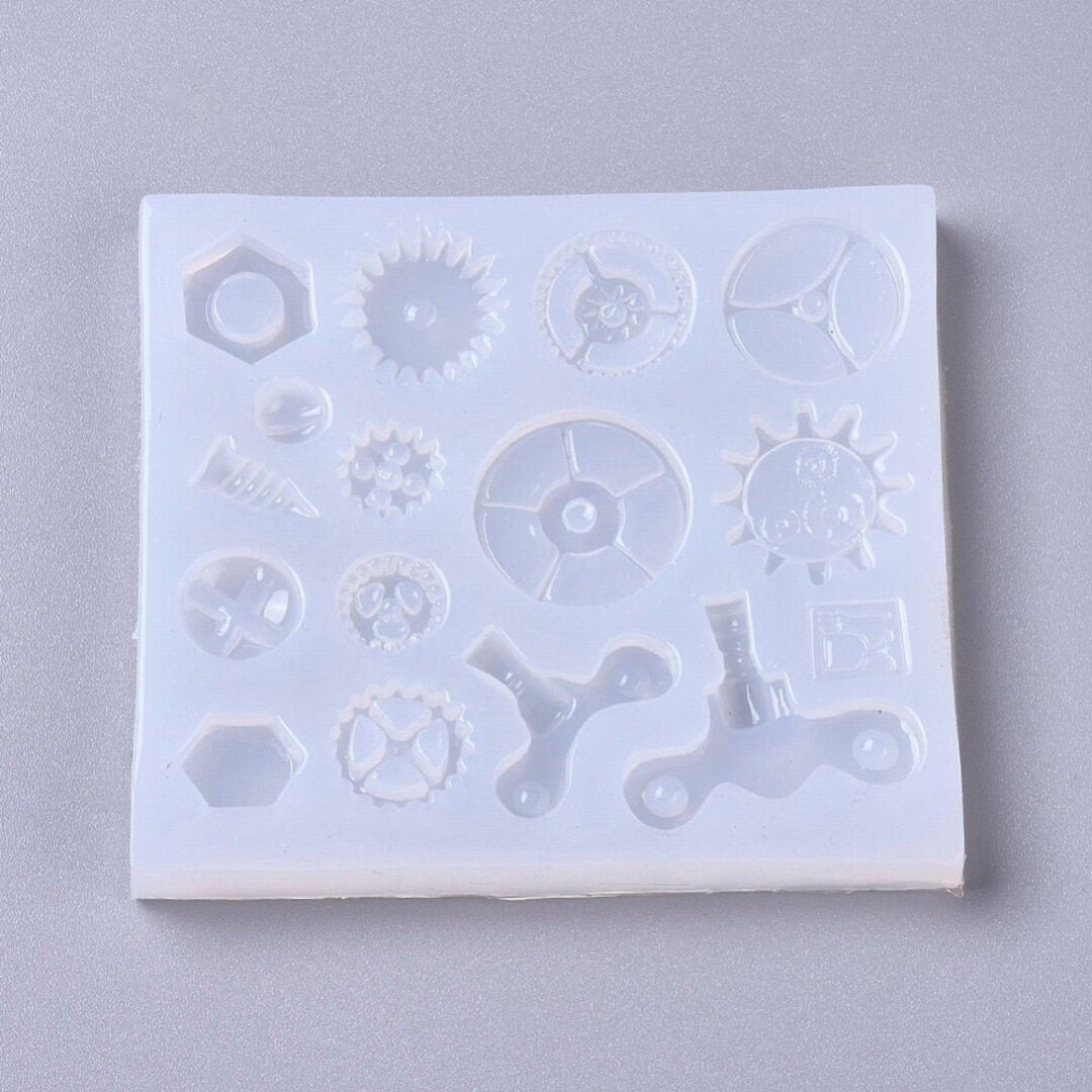 Silicon Steampunk Gears Mold - Etsy
