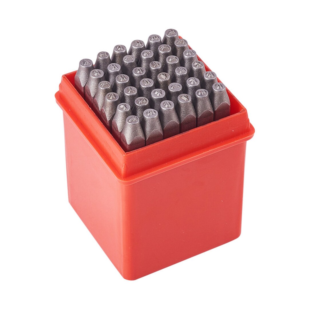 Iron Metal Stamps, Stamping Tools " Letters & Numbers " - Etsy