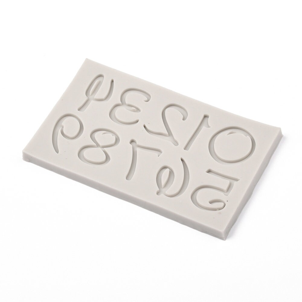 Food Grade Silicone numbers 0-9 Mold - Etsy