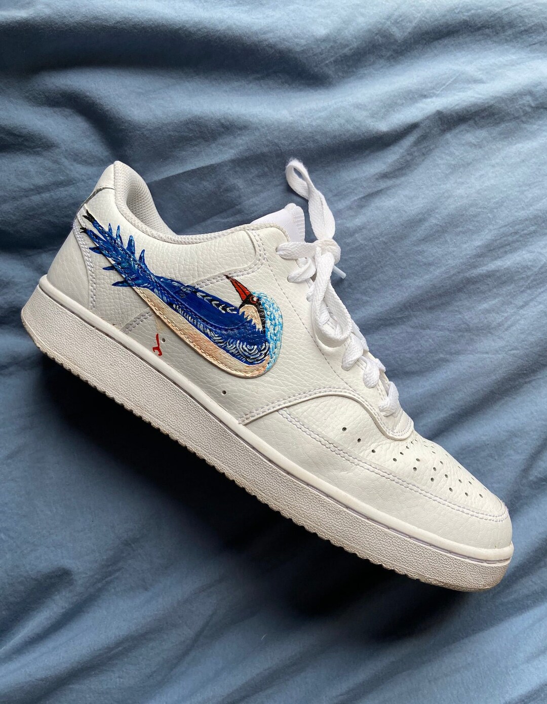 Blue Bird Custom Nike Sneakers - Etsy