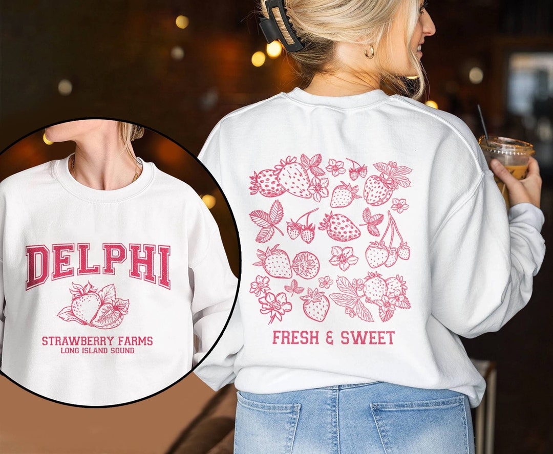Delphi Strawberry Farms Sweatshirt Hoodie T Shirt, Percy Jackson the ...