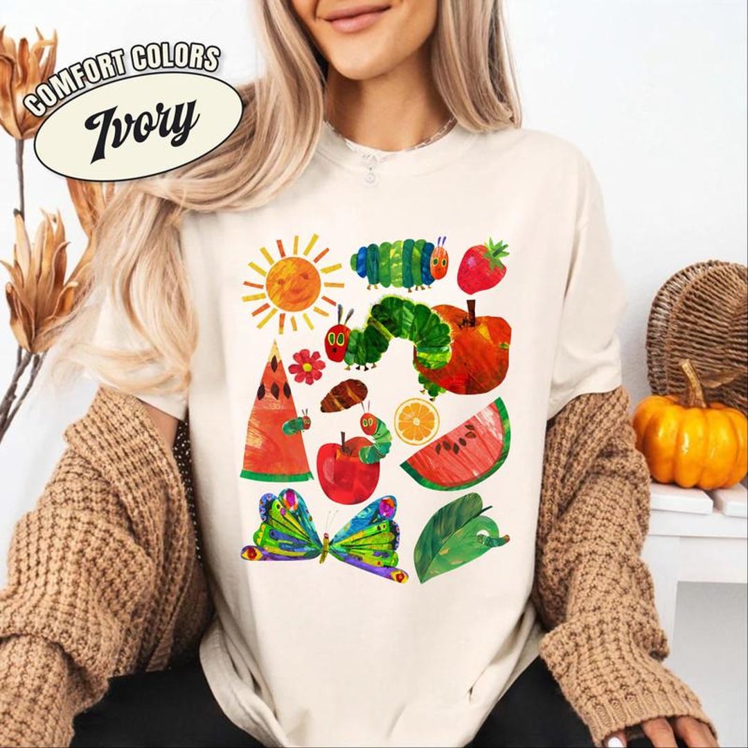 Hungry Caterpillar Back to School Shirt, Hungry Caterpillar Teacher ...