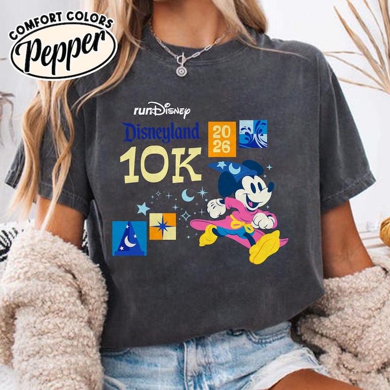 Rundisney 2026 Disneyland Marathon Weekend Shirt, Rundisney Every Mile ...