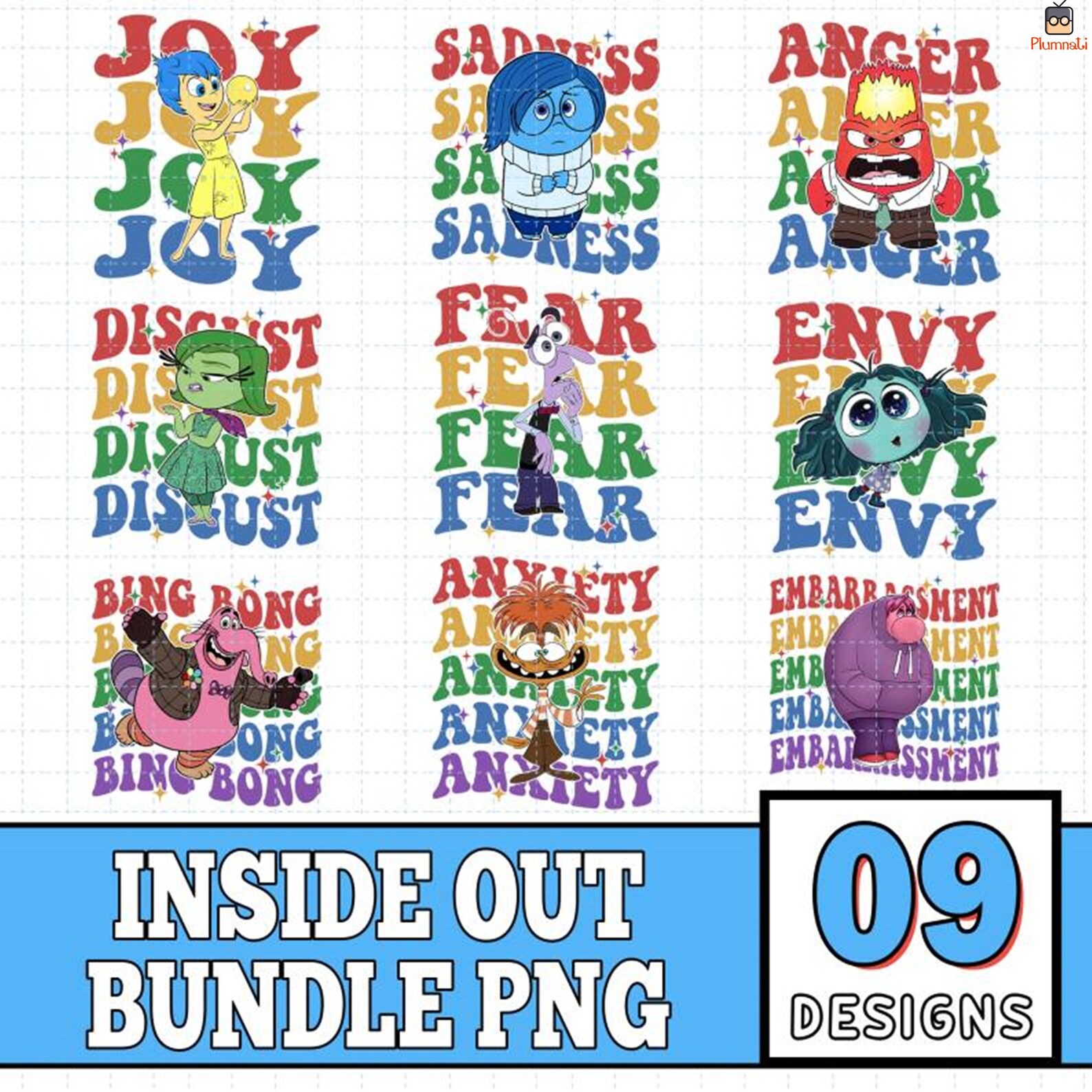 Disneyland Inside Out Png, Inside Out Emotions Png, Inside Out ...