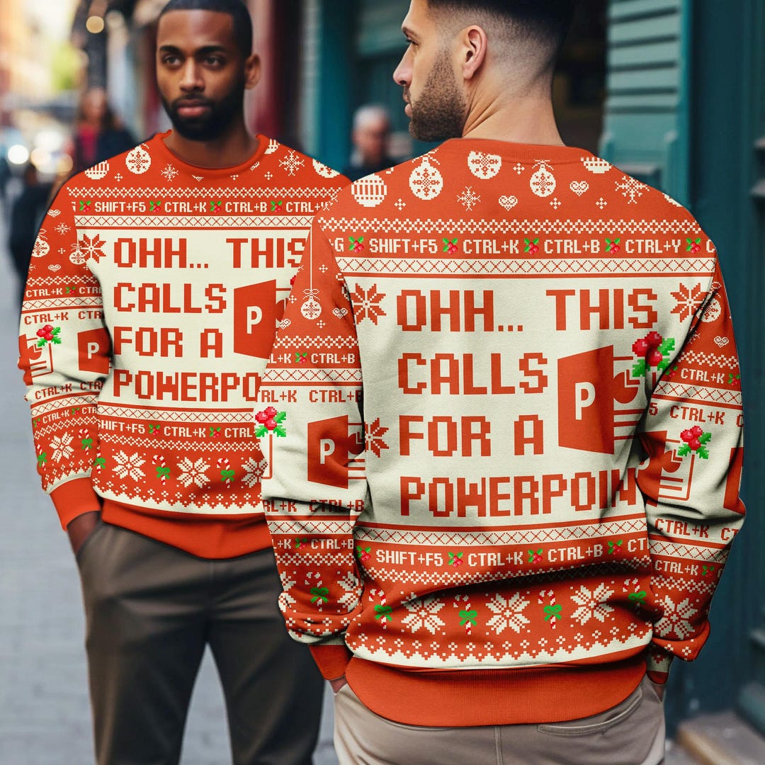 This Calls for A Spreadsheet Ugly Christmas Sweater, Excel Christmas ...