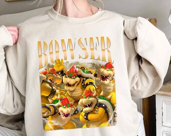 Super Mario Bowser Shirt, Bowser Shirt, Nintento World Shirt, Super ...