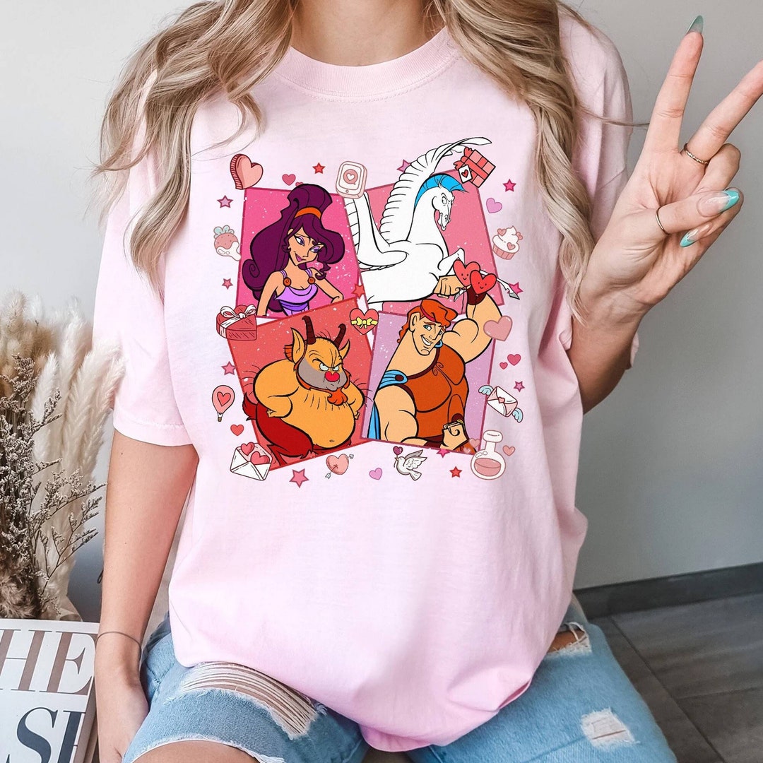 Disneyland Hercules and Megara Couple Valentines Shirt, Hercules and ...