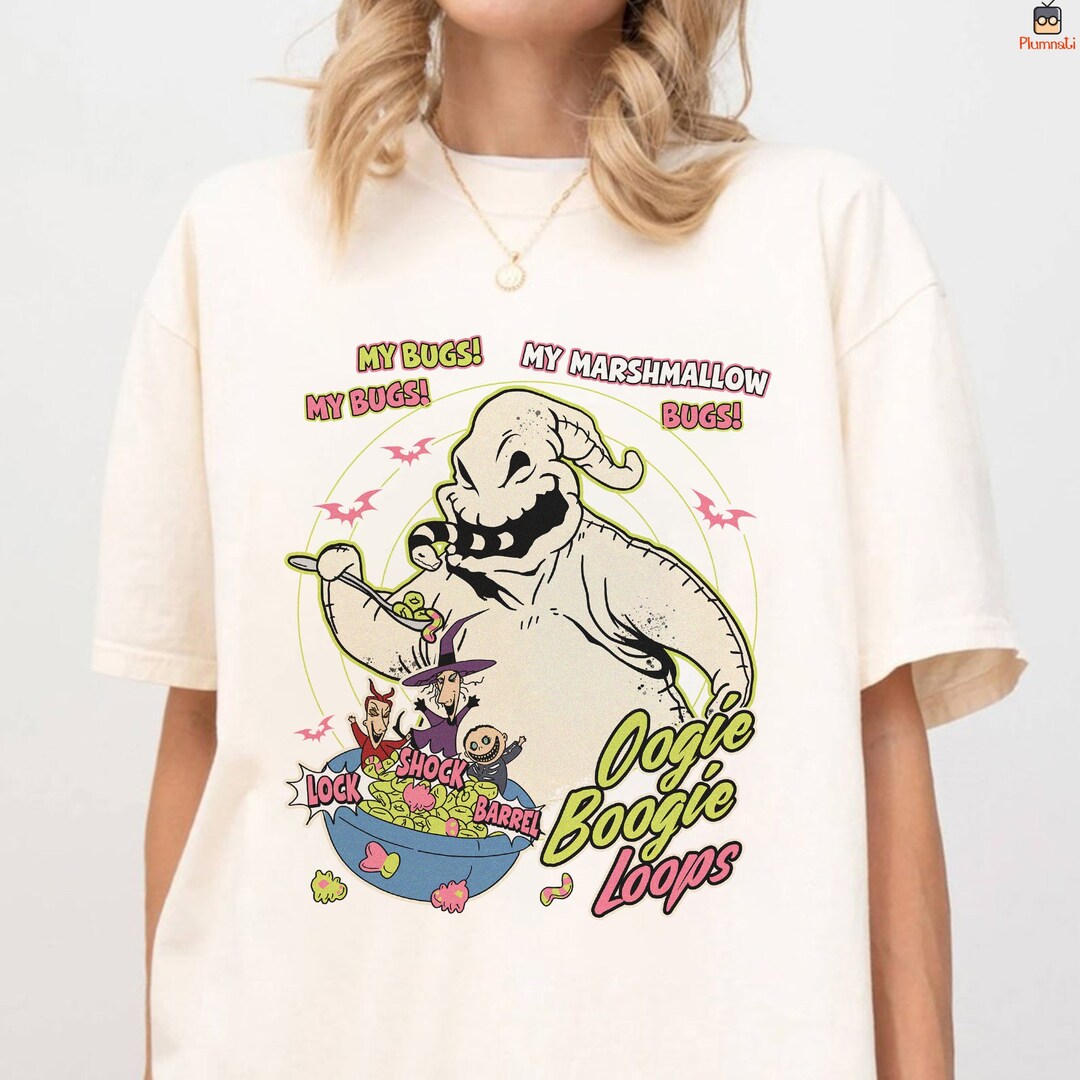 Disneyland Nightmare Before Christmas Halloween Shirt, Oogie Boogie ...
