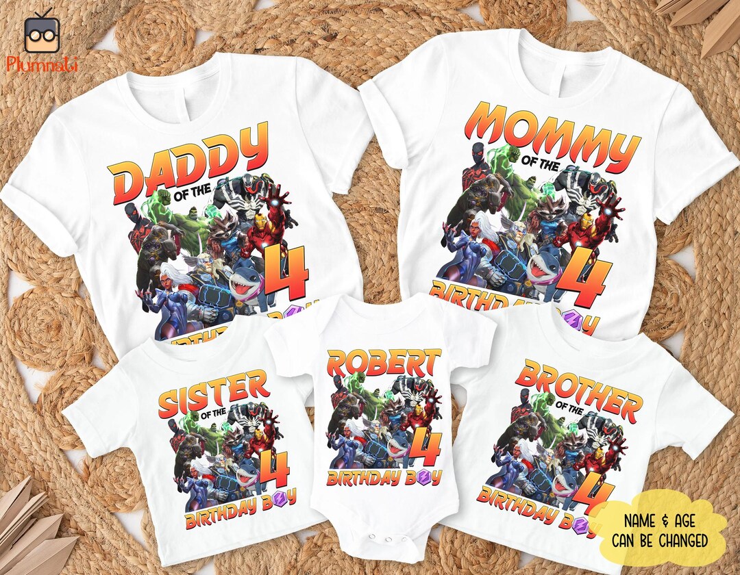 Marvel Rivals Birthday Shirt, Jeff the Land Shark Shirt, Jeff Marvel ...