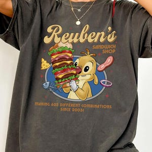 Lilo and Stitch Reuben Shirt, Reuben’s Sandwich Shop Shirt, Stitch ...
