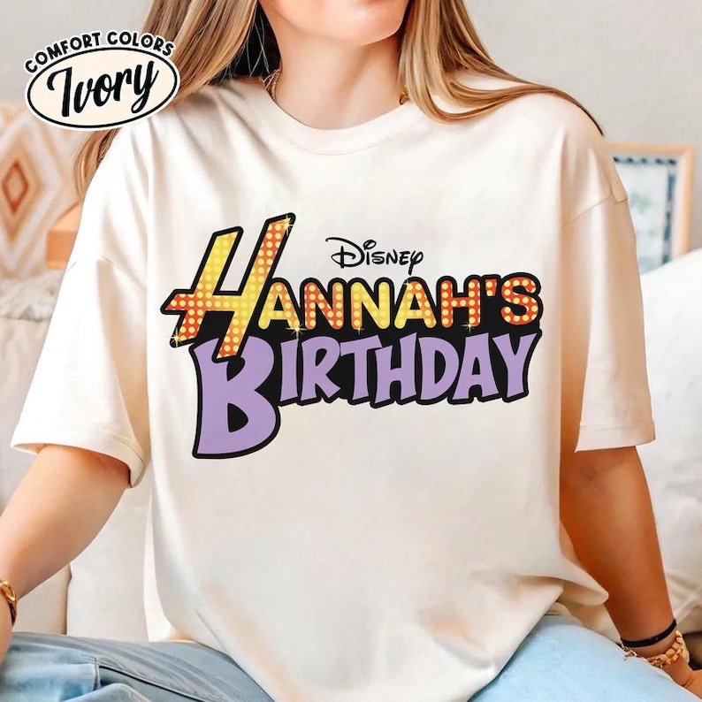 Personalized Hannah Montana Logo Birthday Shirt, Having a Meltdown ...