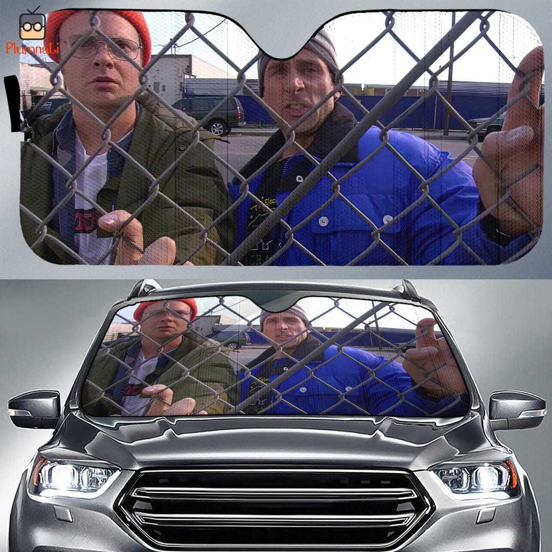The Office Straight Outta Scranton Car Sunshade, Michael Scott and ...