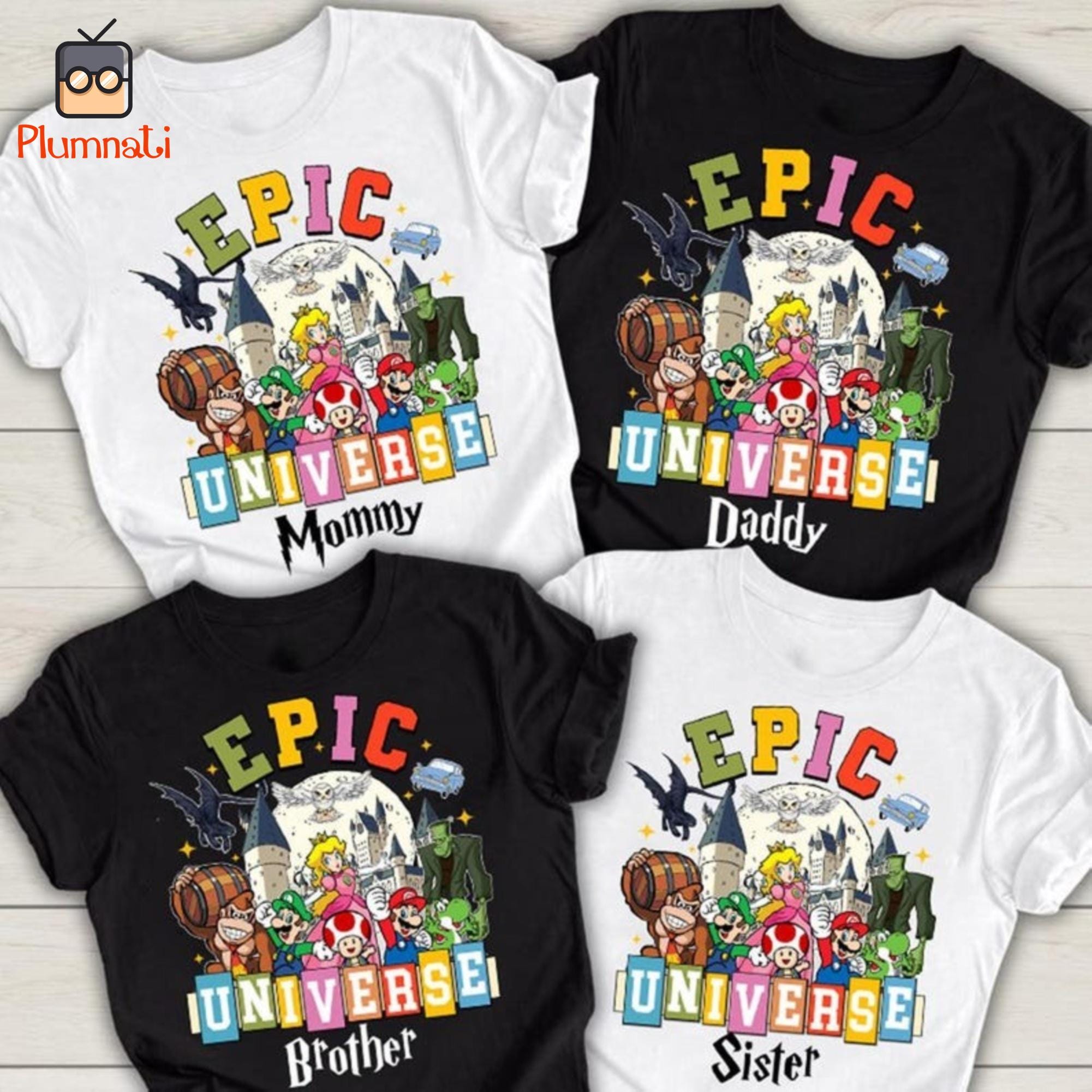 Epic Universe Family Shirts, Custom Epic Universe Shirt, Universal Epic ...