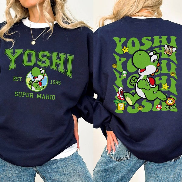 Super Mario Yoshi Shirt - Etsy