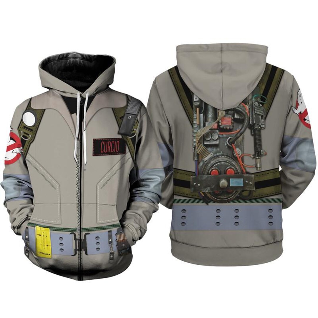 Custom Ghostbusters Sweatshirt Hoodie, Ghostbusters Halloween Costume ...