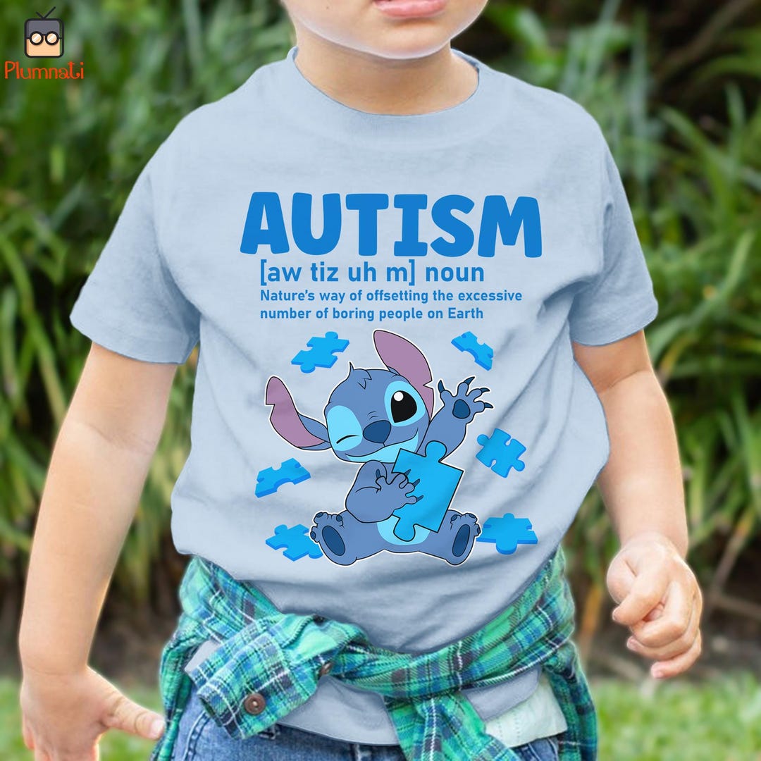 Stitch Autism Awareness Shirt, Stitch It's Ok to Be Different Shirt ...