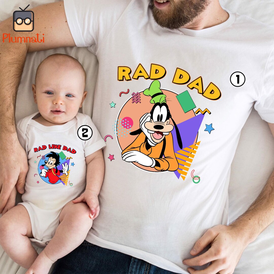Goofy Movie Goofy Dad Son Shirt, Disneyland Dad and Son Shirt, Goofy ...