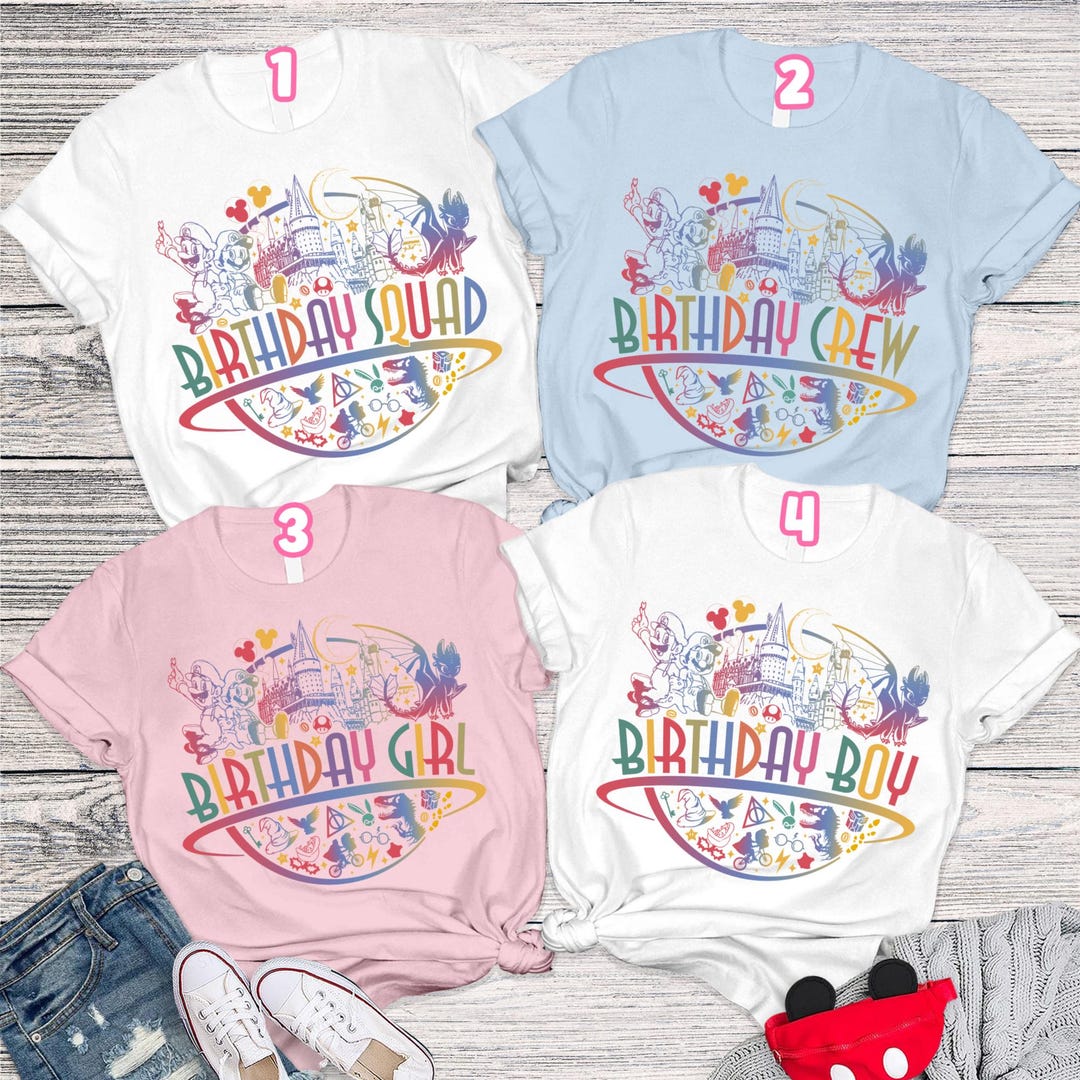 Epic Universe Birthday Shirt, Universal Studios Birthday Shirt, Epic ...