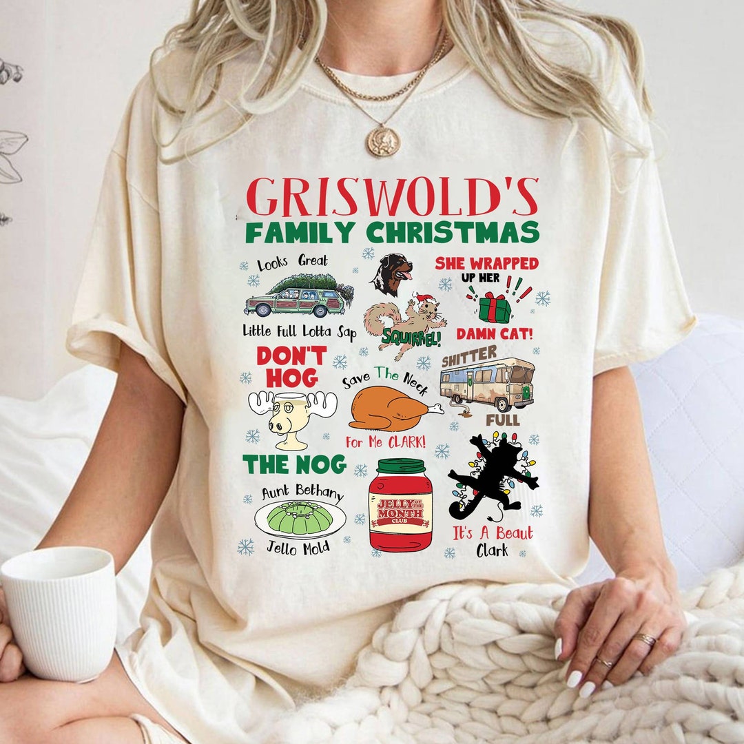 National Lampoon's Christmas Vacation Griswold Shirt Clark Griswold ...