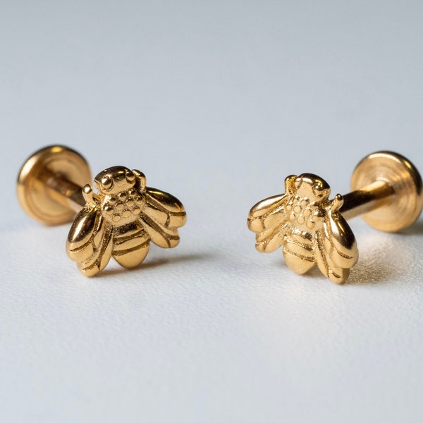 Flat Back Earring - Etsy