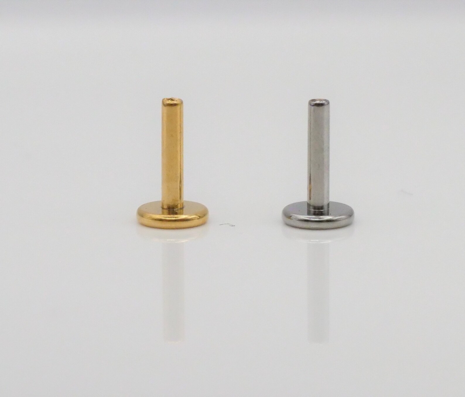 20G 18G 16G Titanium Gold/silver THREADLESS Post Replacement/threadless ...