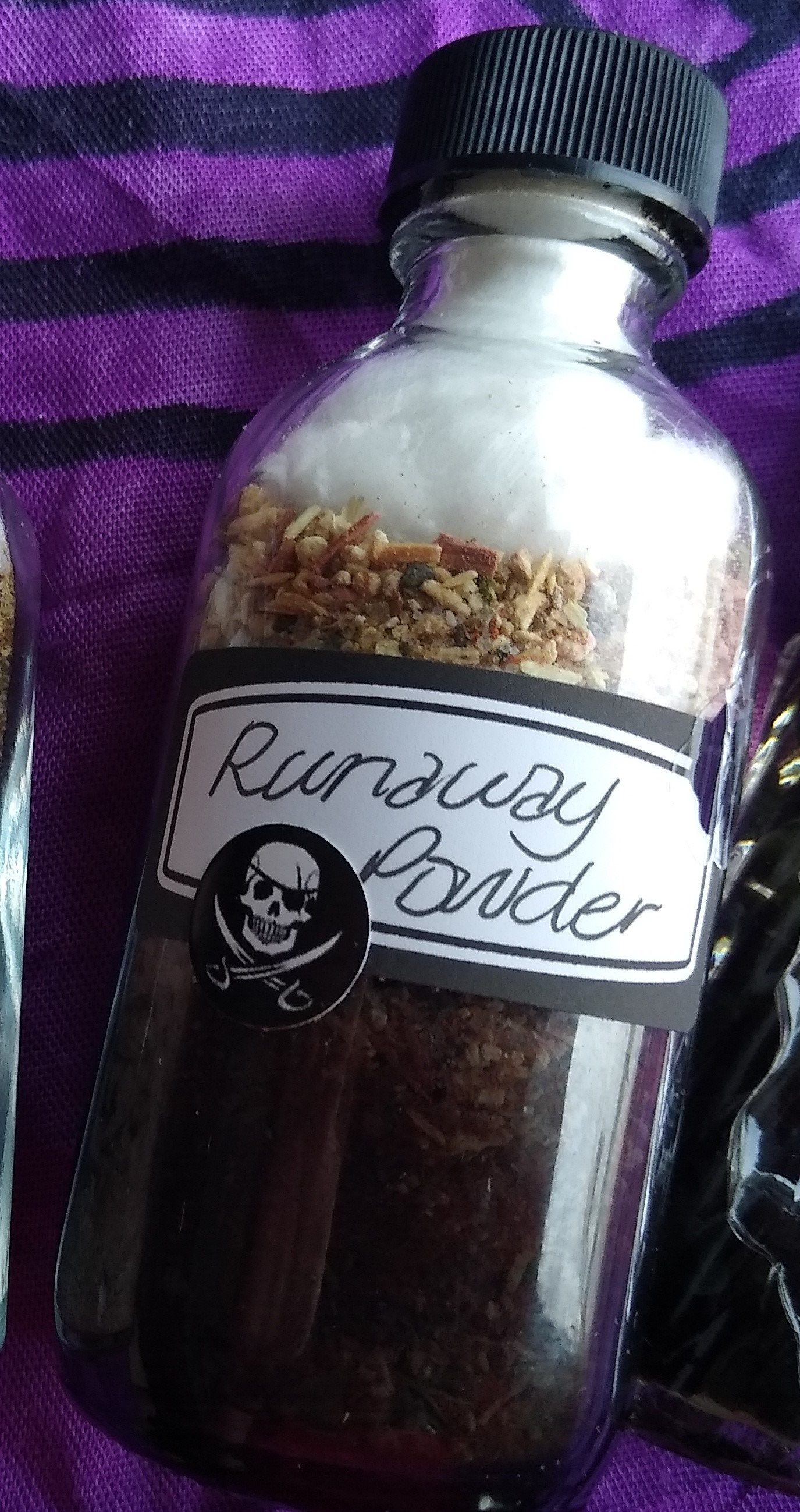 Runaway Powder Spell, Runaway Powder Recipe/ Book of Shadows Page - Etsy