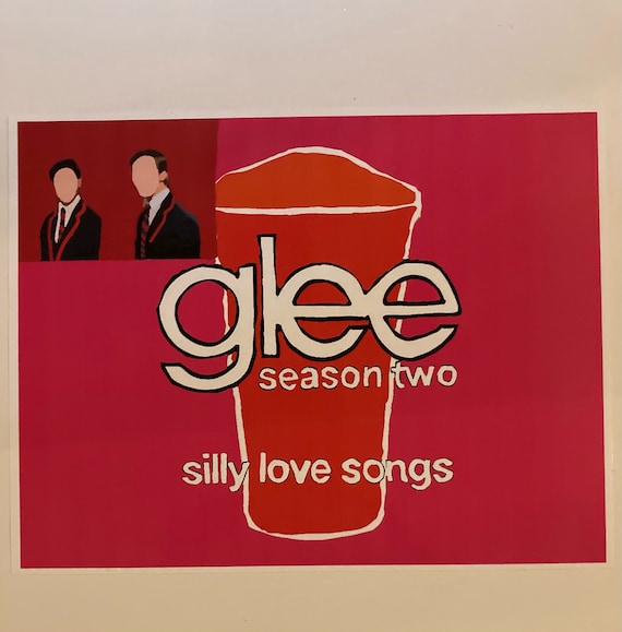 Glee Silly Love Songs Season Two Print-Out Mini Poster | Etsy