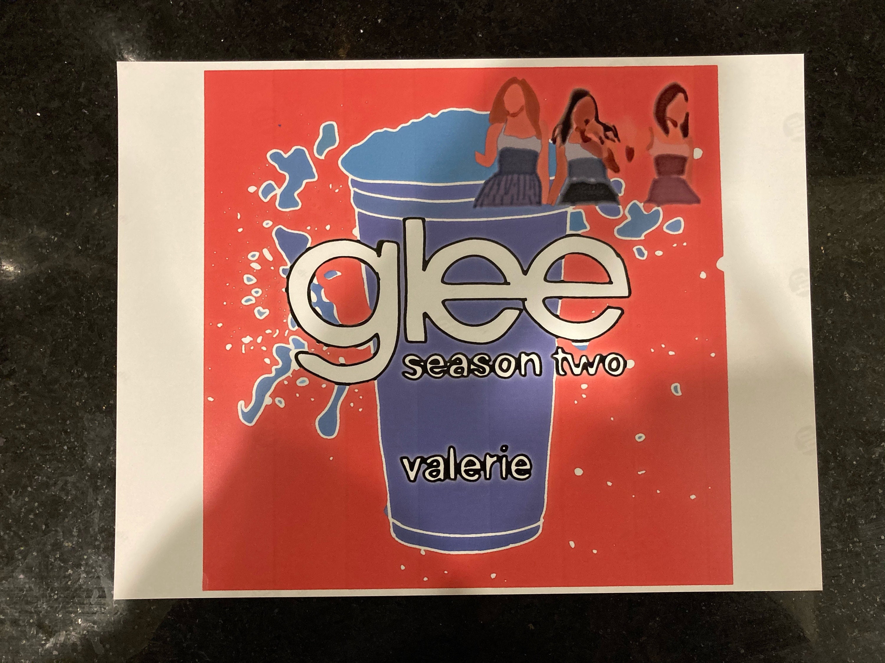 Glee Valerie Season Two Design - Etsy